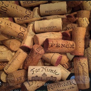 Bags of Used Corks for Crafts and Crafting -100 Count - Etsy