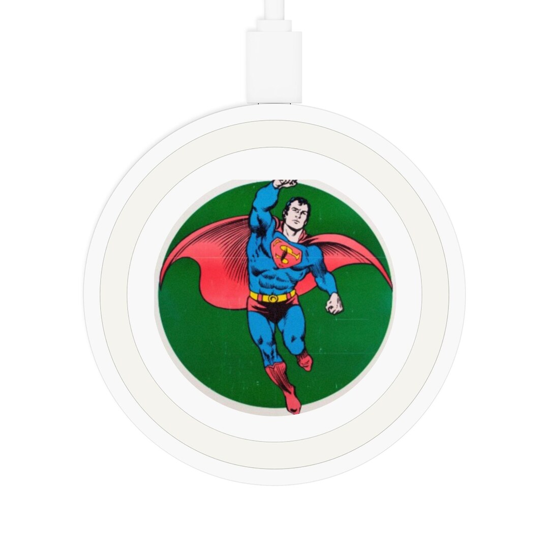 Superhero Wireless Charging Pad, Comic Book Accessories, Geek Gifts ...