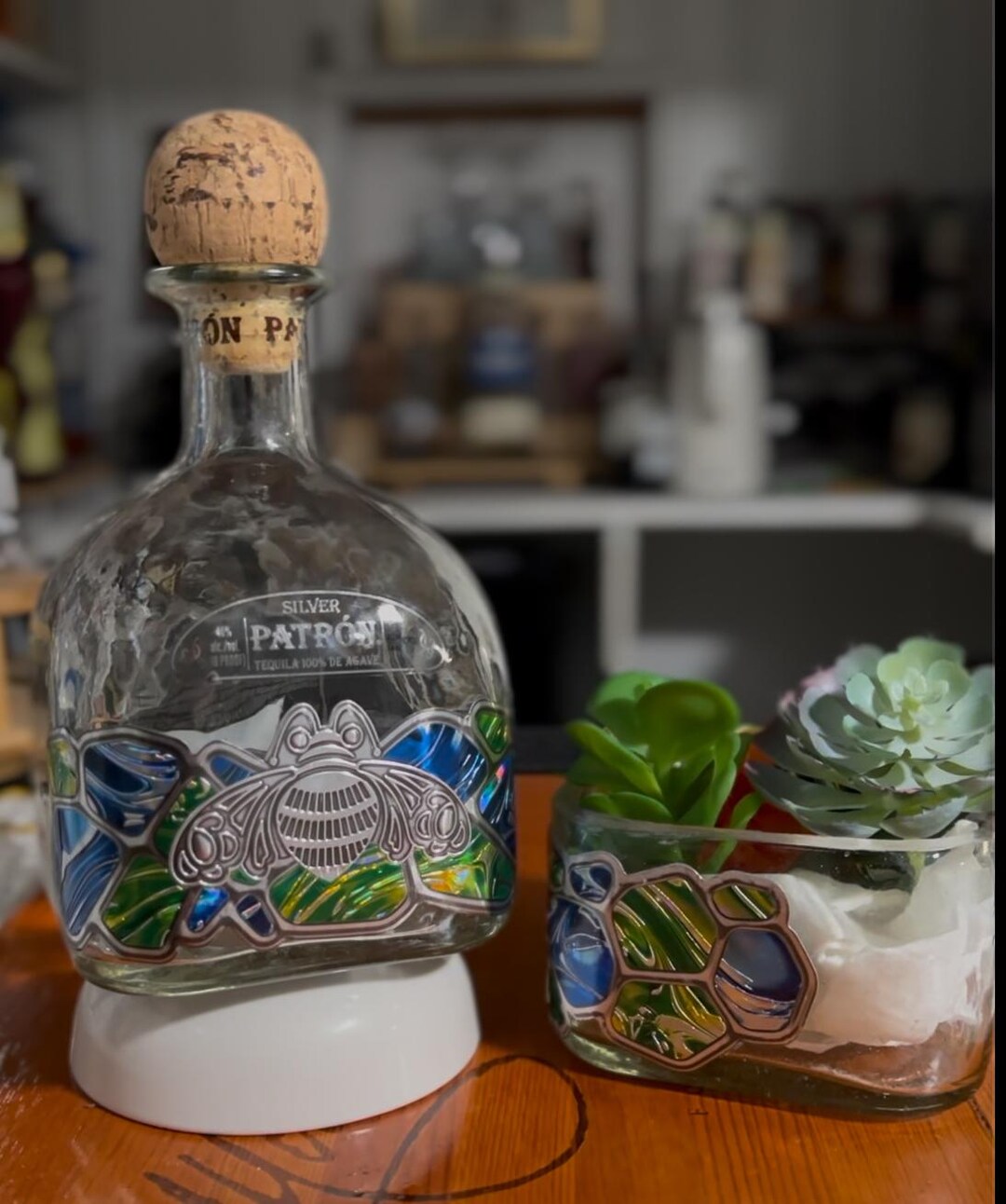 Limited Edition 2024 Patron Tequila 1 Liter Bottle for Upcycling ...