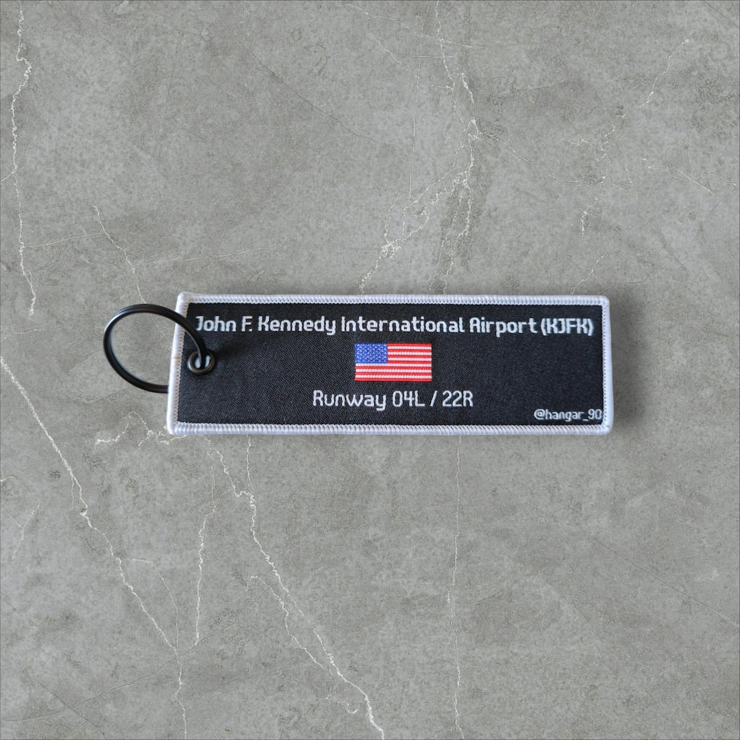 JFK Airport Keychain - Etsy