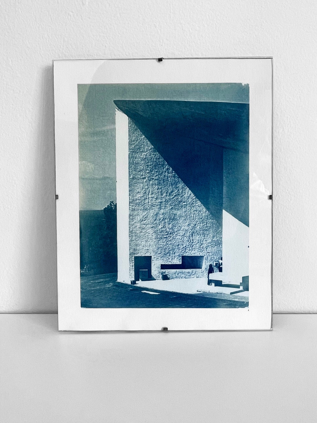 A Tribute to Corbu, Ronchamp Original Cyanotype Photo Print - Etsy