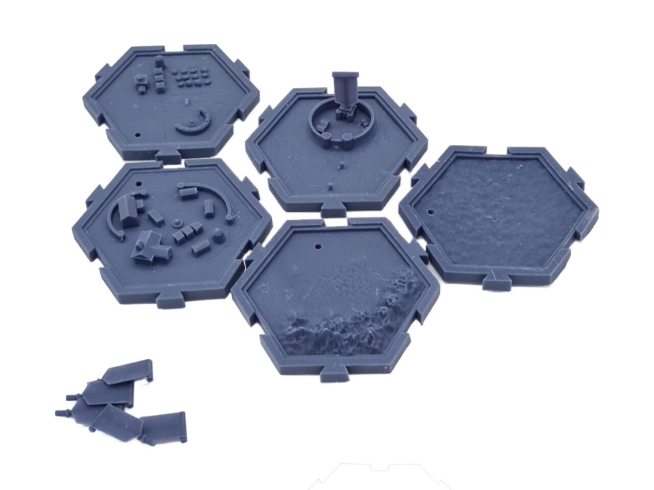 3D Printed Fantasy Wargaming Hex Tiles Set of 30 Tiles for - Etsy