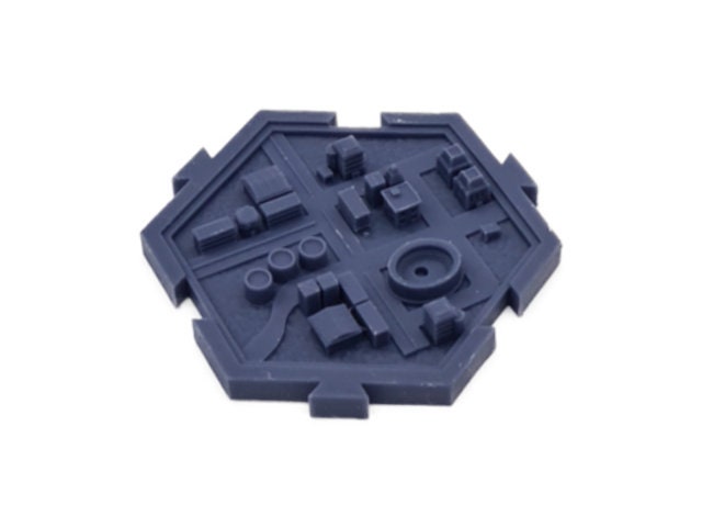 3D Printed Modern Wargaming Hex Tiles - Set of 30 Tiles for Tabletop ...