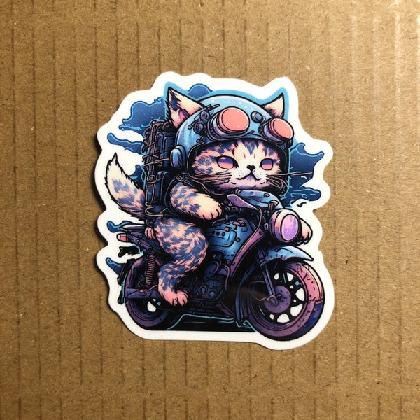 Motorcycle Sticker - Etsy