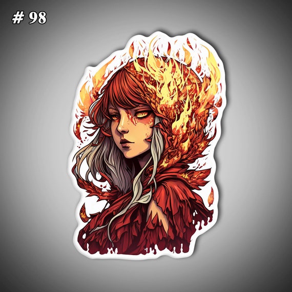 Fire Element Anime Girl