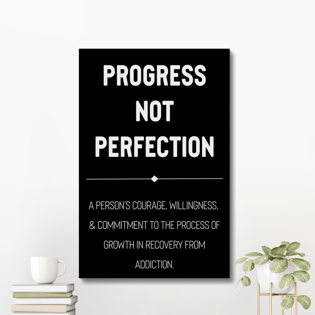 Recovery Canvas Wall Art Canvas Wall Art Addiction Sobriety - Etsy