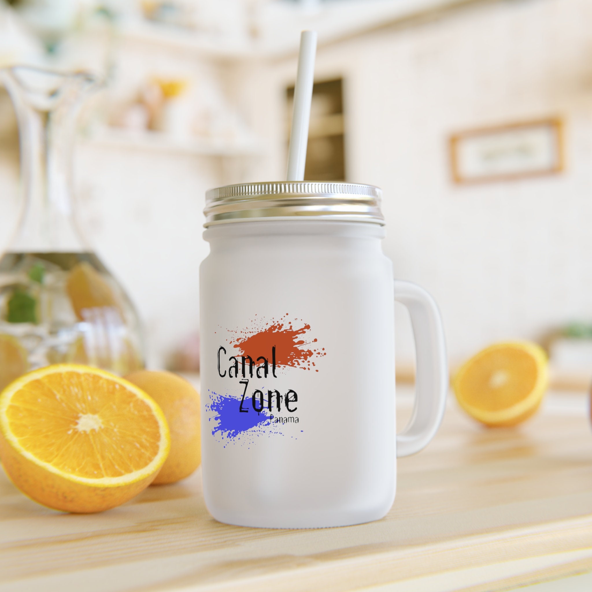 Panama Canal Zone Mason Jar - Etsy