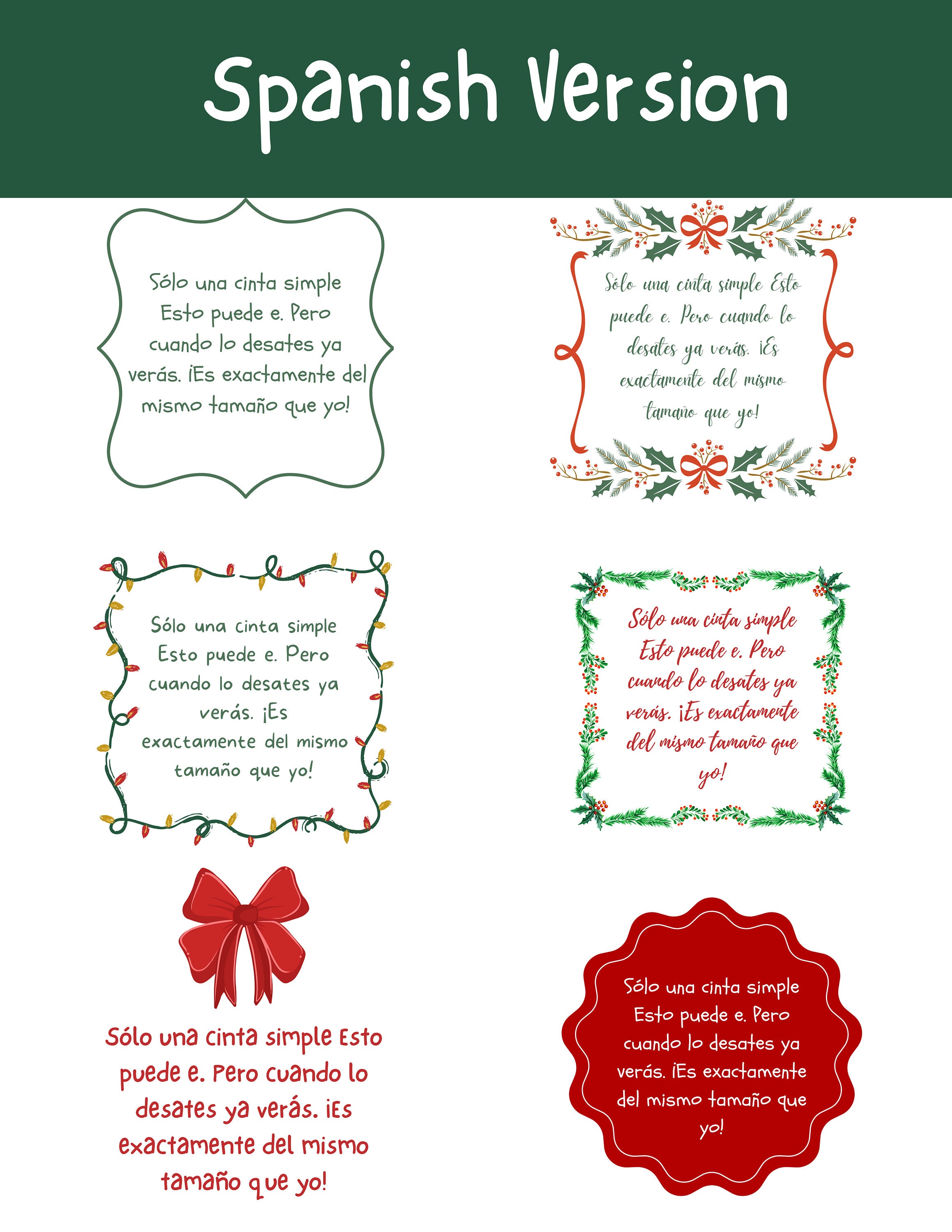 Ornament Tag Printable - Etsy