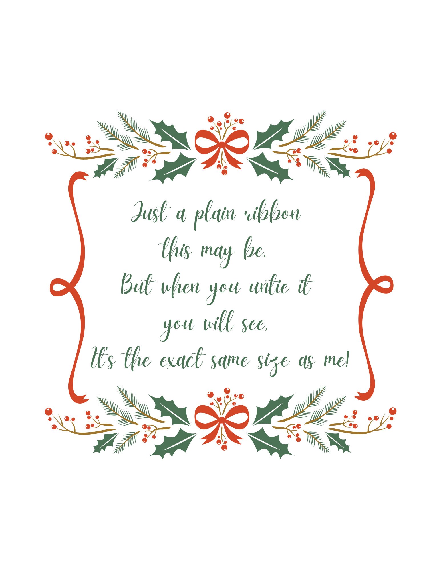 Ornament Tag Printable - Etsy