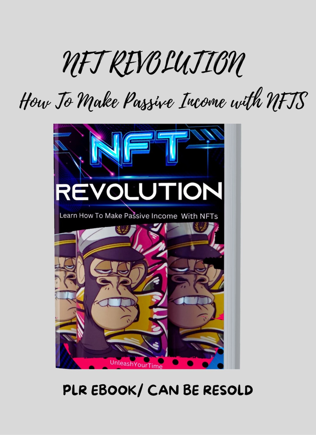 NFT Revolution- Quick Guide to Passive Income With Nfts - PLR EBOOK - Etsy