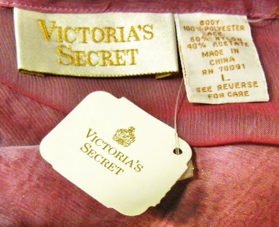 Rare! Victoria's Secret Lavender Sheer Double Layer C… - Gem