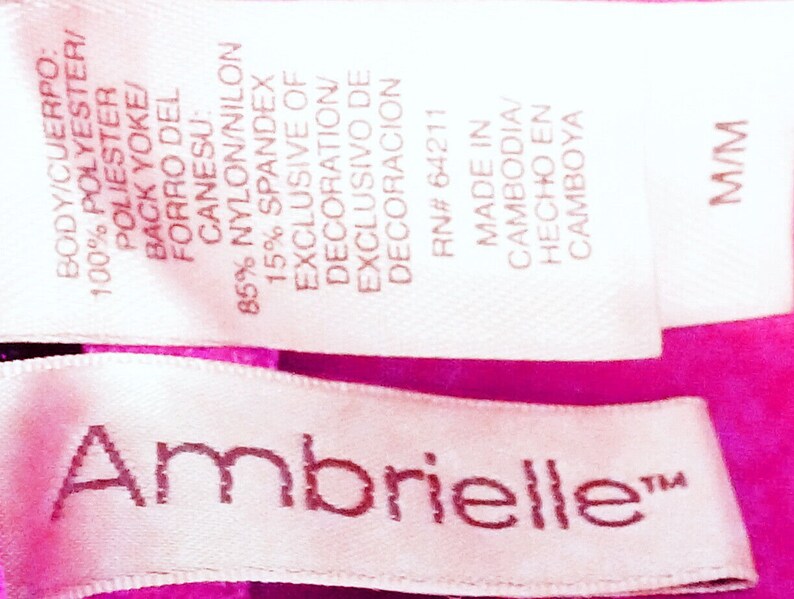 Ambrielle Purple Satin Built-in Lightly Padded Underwire Bra Chemise ...