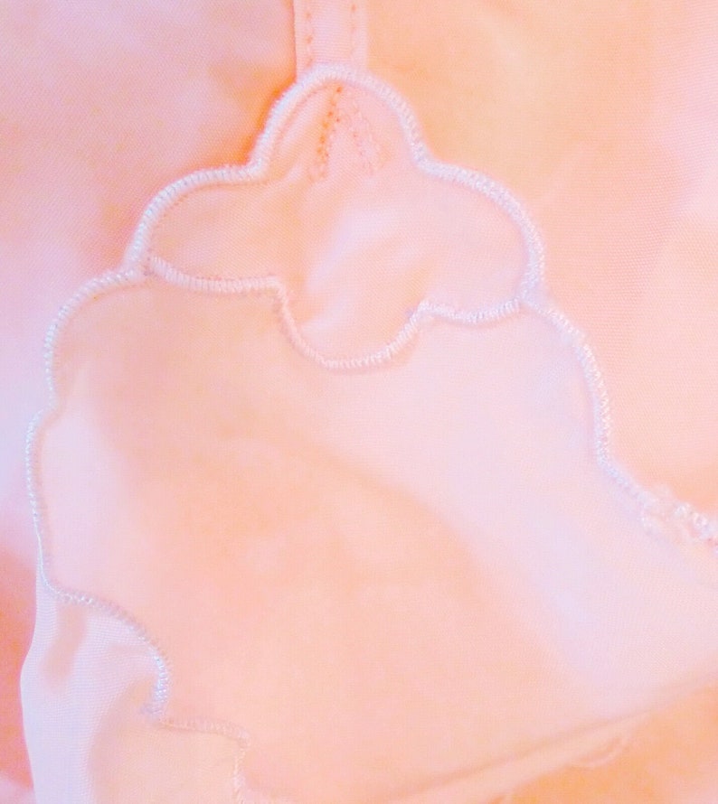 Rare Find!!! 1930S Dawn Vintage Pink Slippery Rayon Crepe Full Slip 40 ...