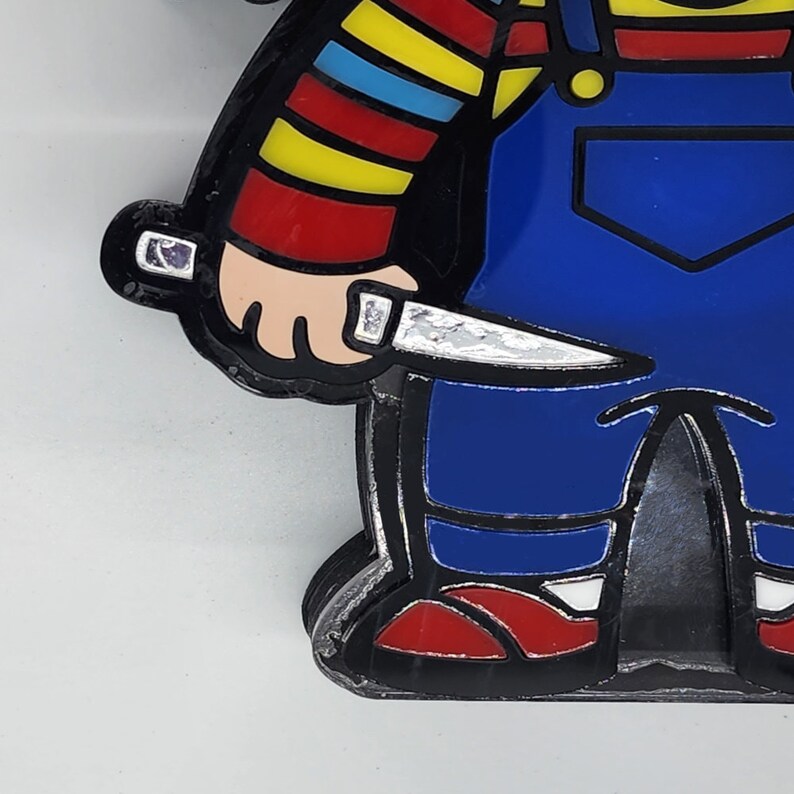 Chibi Chucky Piggy Bank Chibi Horror Character Piggy Bank/figure/light ...