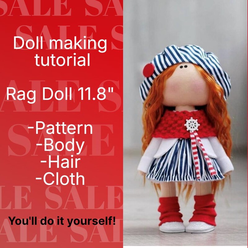 Tilda Doll Pattern - Etsy