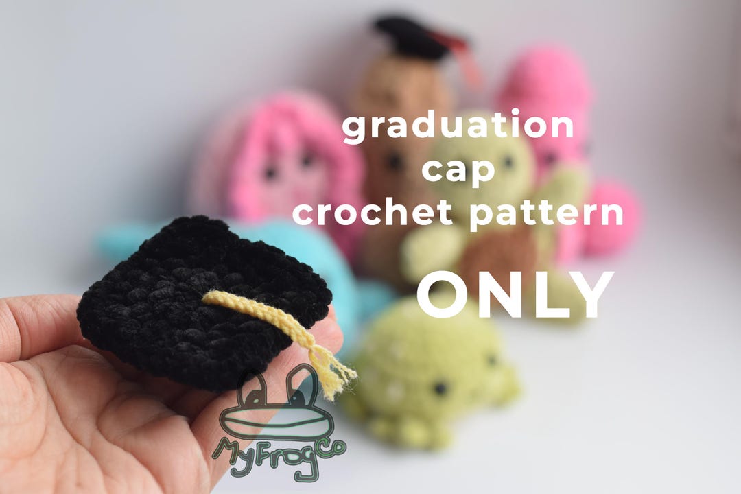 Graduation Cap Crochet Pattern Suitable for Toy by My Patterns ...