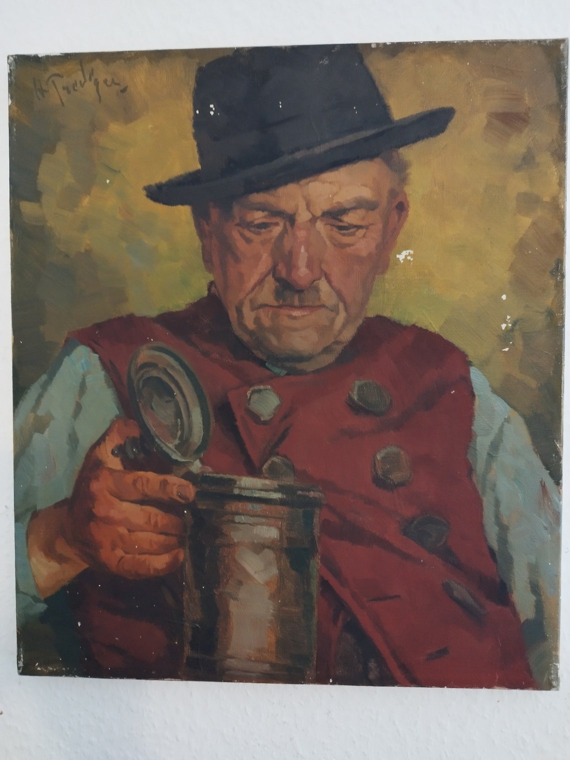 Oil Paintings by Famous German Artist Hermann Prediger - Etsy