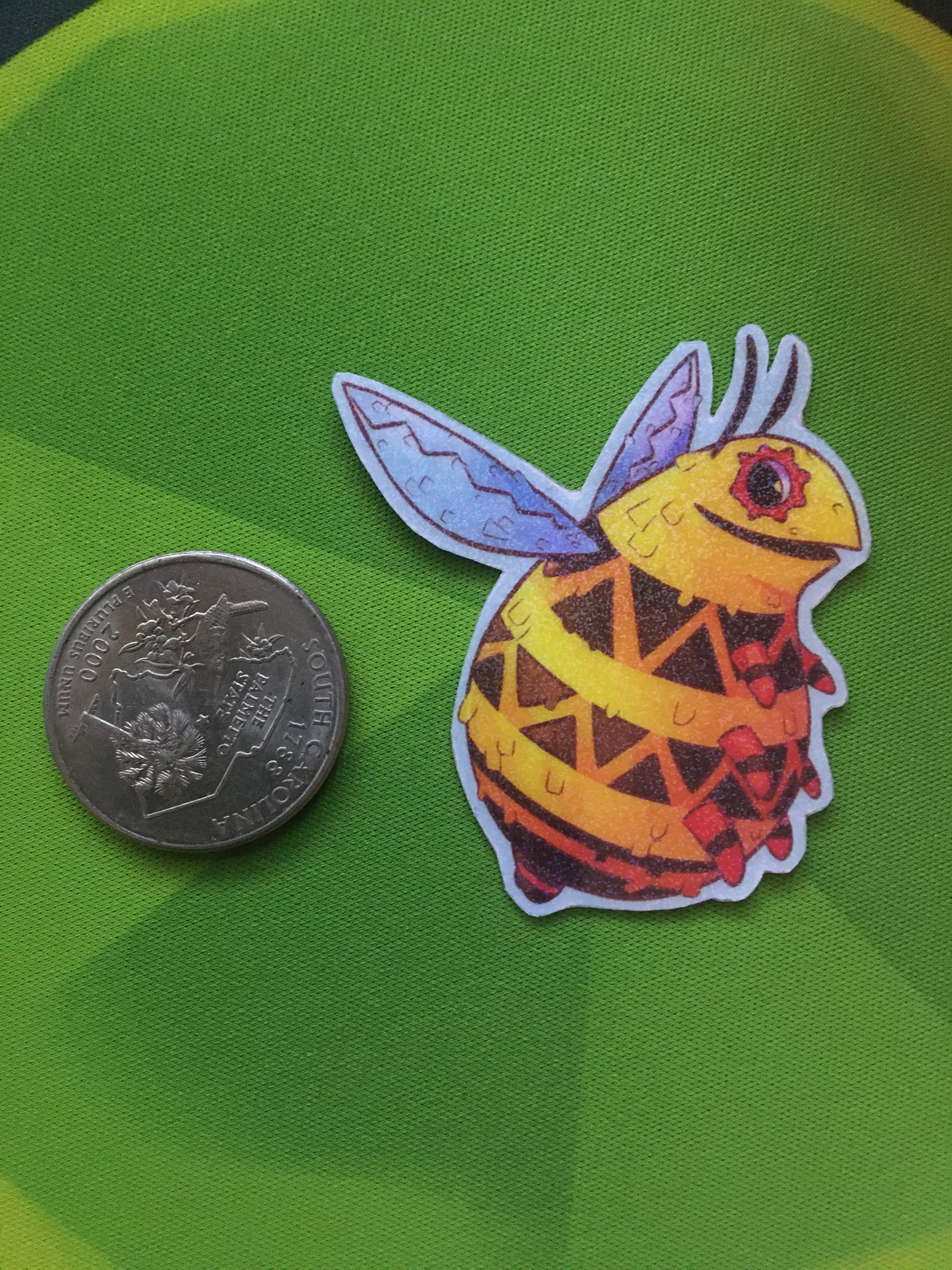 Buzzlegum Holographic Sticker - Etsy