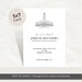 University of Texas Graduation Party Invitation Template, Minimalist ...