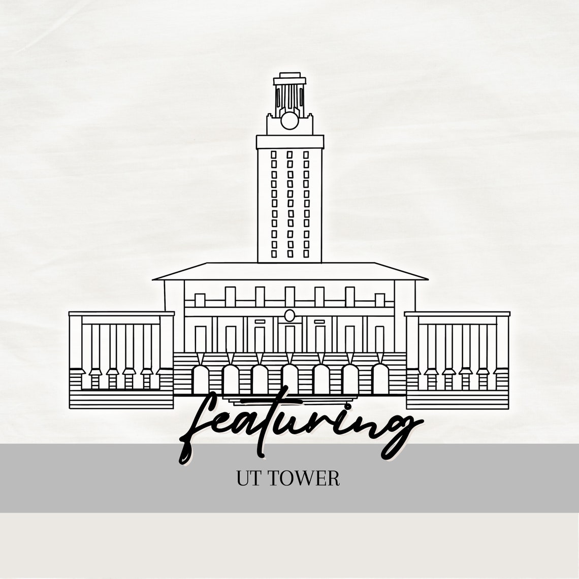 University of Texas Graduation Party Invitation Template, Minimalist ...