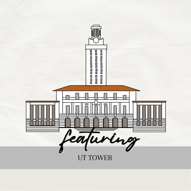 University of Texas Graduation Party Invitation Template, Minimalist ...