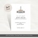 University of Texas Graduation Party Invitation Template, Minimalist ...