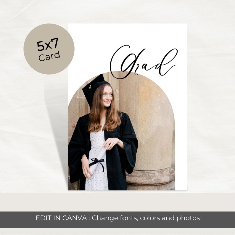 Baylor University Graduation Party Invitation Template, Minimalist ...