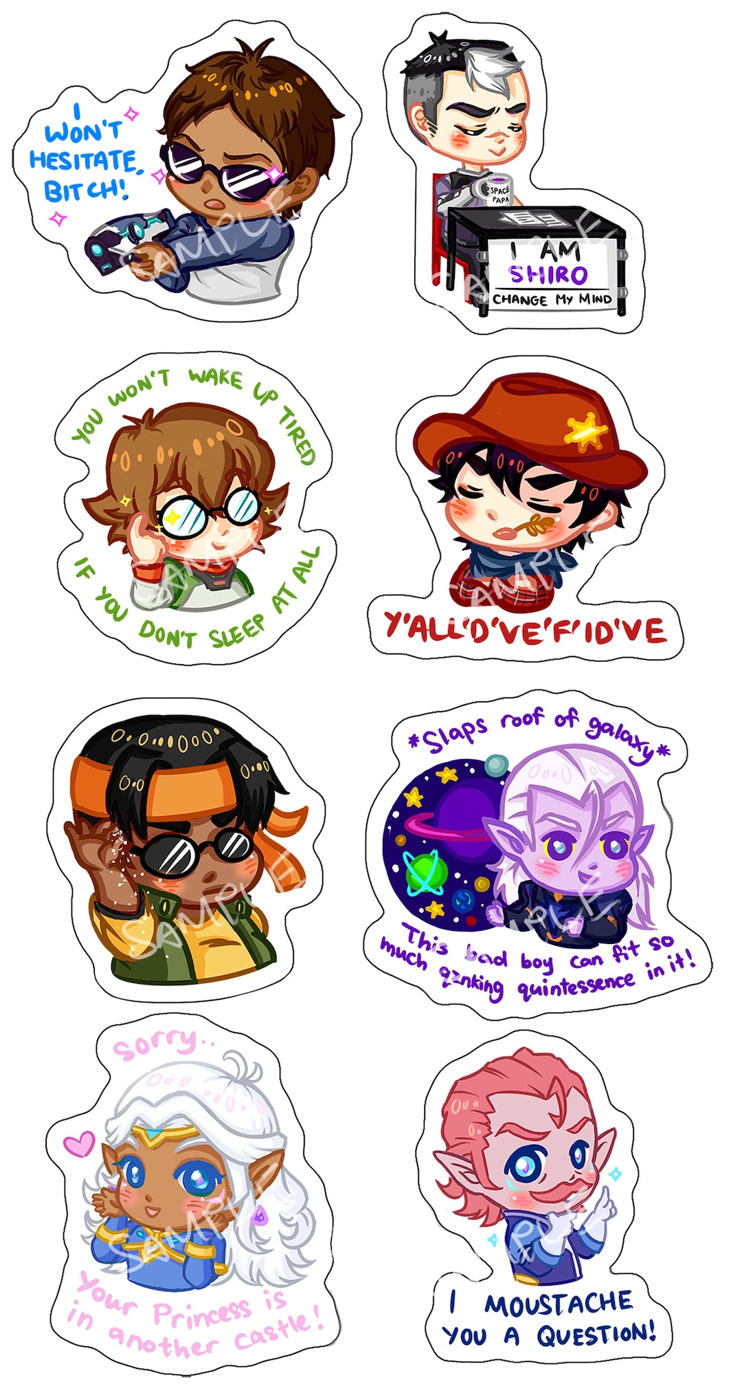 Voltron Meme Stickers - Etsy