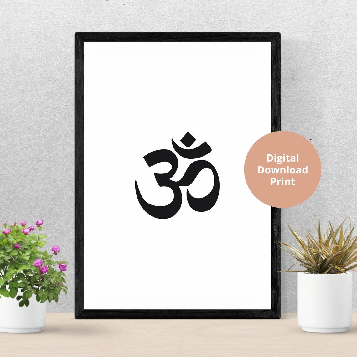 Aum & Chakra Chart Poster, 7 Chakras Wall Art, Chakra Wall Hanging ...