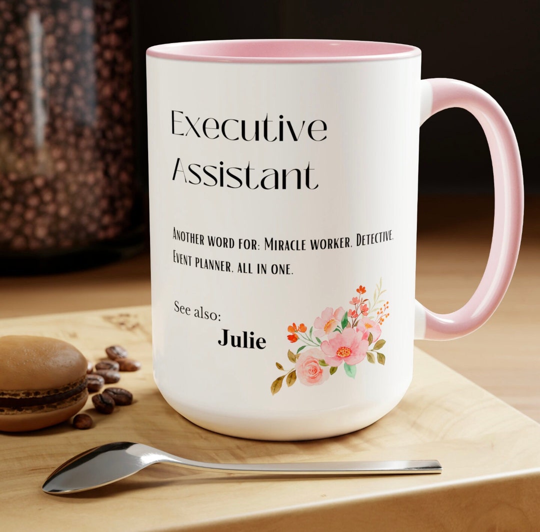 Executive Assistant Mug Christmas Gift Coworker Gift Supervisor Mug ...
