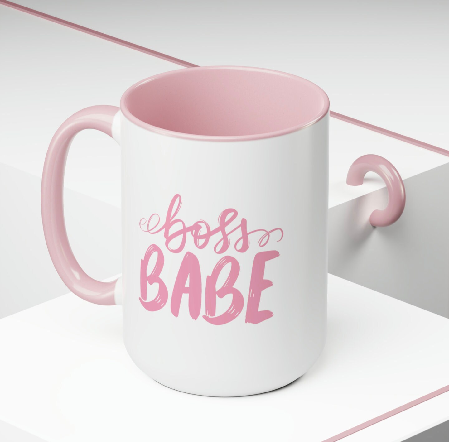 Girl Boss Positive Affirmations Coffee Mug Boss Babe Mug Birthday Gift ...