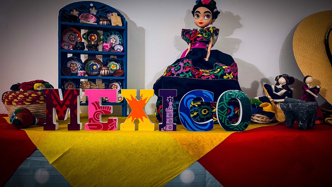 5 Mexican-inspired Decor Mexican-themed Gifts Personalized Name ...