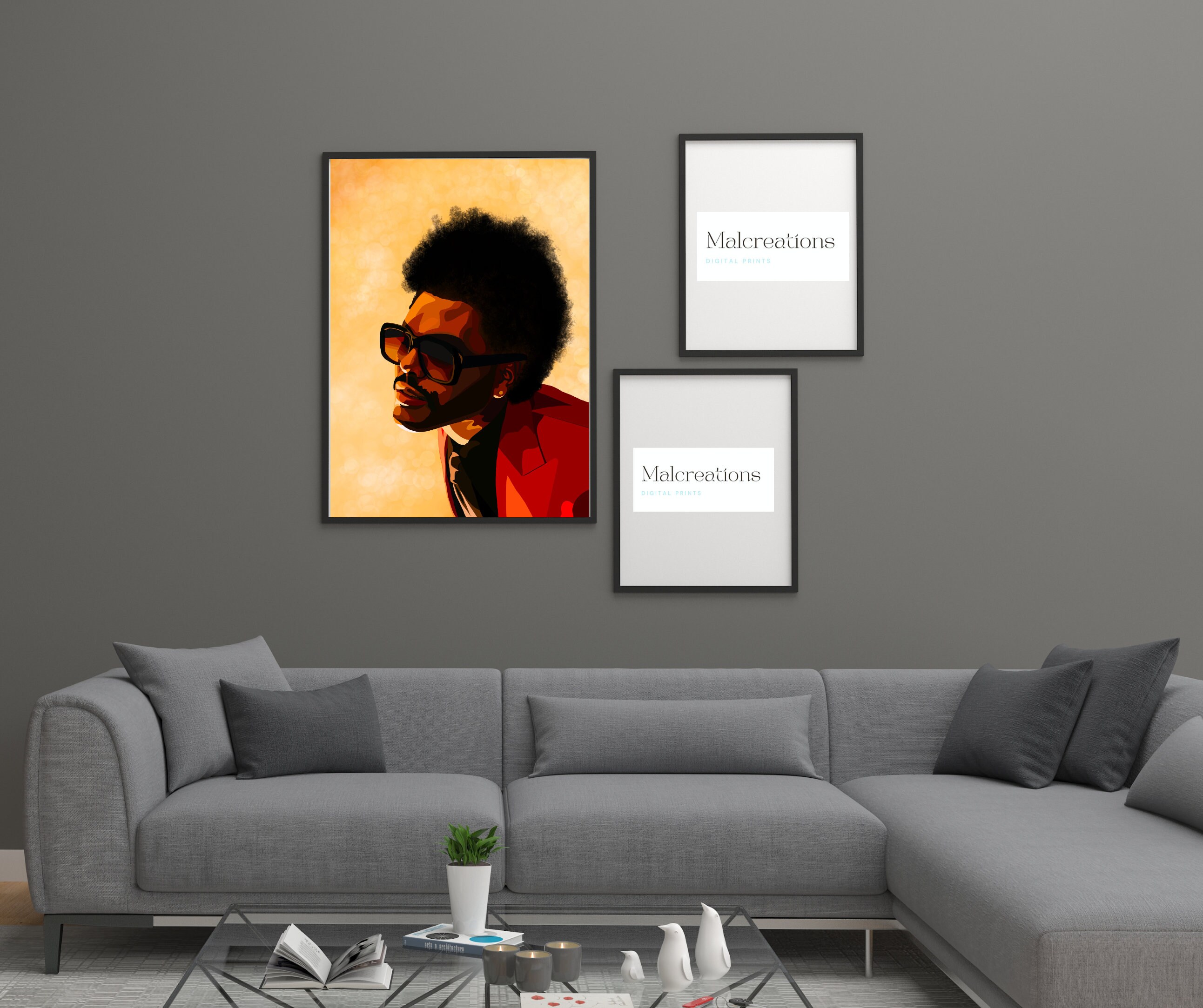 Weeknds Poster | Album Cover Modern Wall Art, Premium Matte Vertical Poster