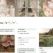 Notion Layout Cottagecore/fairycore Theme - Etsy