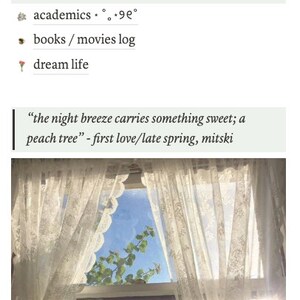 Notion Layout Cottagecore/fairycore Theme - Etsy