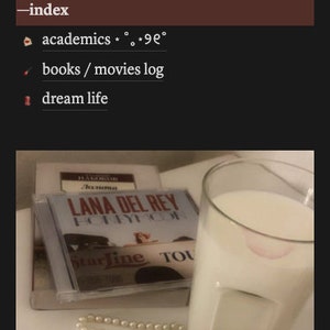 Notion Layout Femme Fatale/dark Red Theme - Etsy