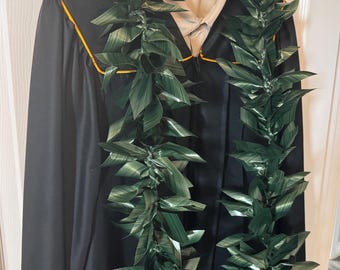 Ti Leaf Ribbon Lei - Etsy
