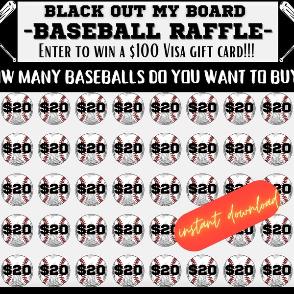 Cash Calendar Raffle - Etsy