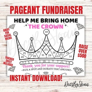 Pageant Fundraiser, Homecoming Crown Fundraiser, Pick a Date to Donate ...
