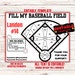 Editable Baseball Fundraiser, Fill My Baseball Field Fundraiser ...