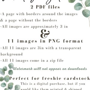 Set of 11 Bundle of Cardstock Rounds | Cardstock for Car Freshies ...
