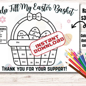 All Purpose Fill My Easter Basket, Black Out Board, Pick a Date to ...