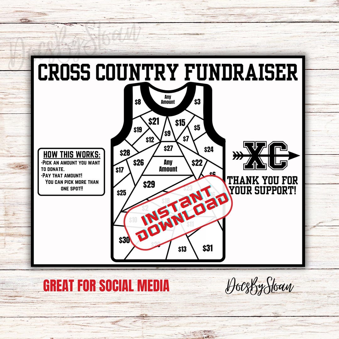 Cross Country Fundraiser, Track Fundraiser, Cross Country Pick a Date ...