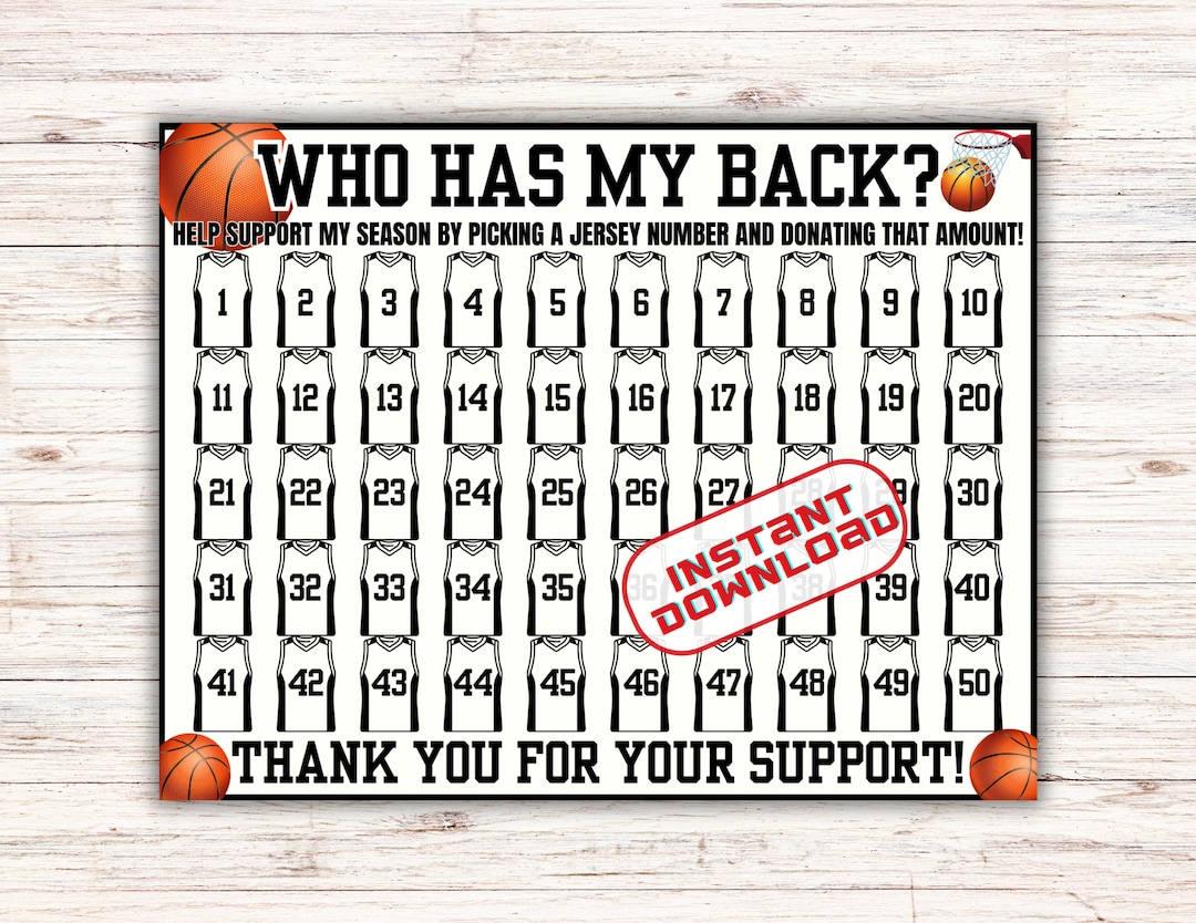 BASKETBALL Fundraiser Pick a Date to Donate, Pay the Date, Basketball ...