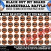 EDITABLE Basketball Black Out My Board, Basketball Raffle, Flyer ...