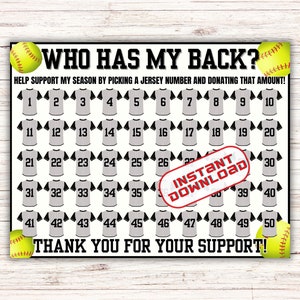 Softball Fundraiser, Home Run Pick a Date to Donate, Pay the Date ...