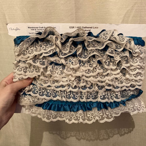 Gathered Lace Trim - Etsy