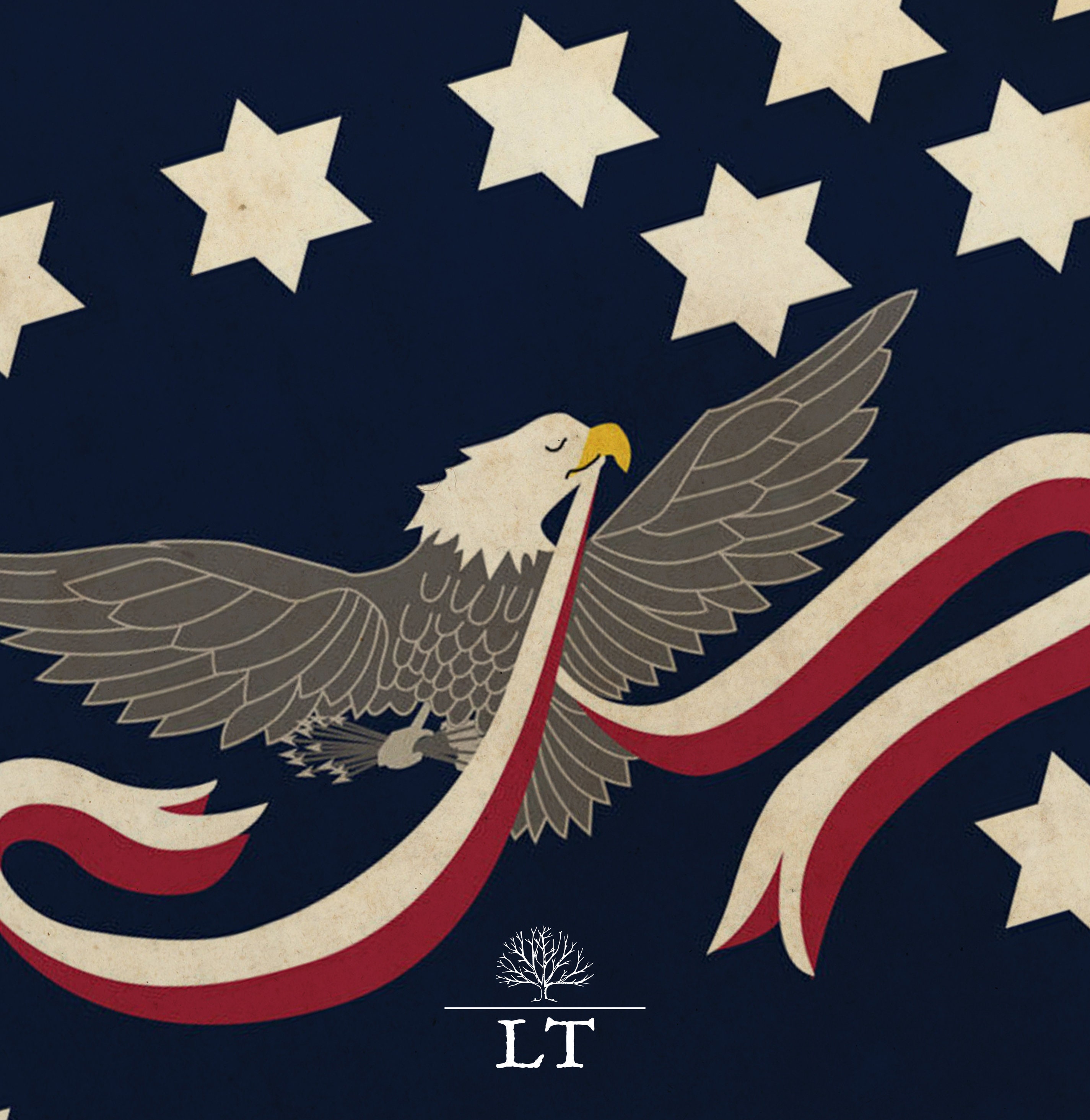 Vintage Whiskey Rebellion Flag Printable Patriotic Wall Art Gonzales ...