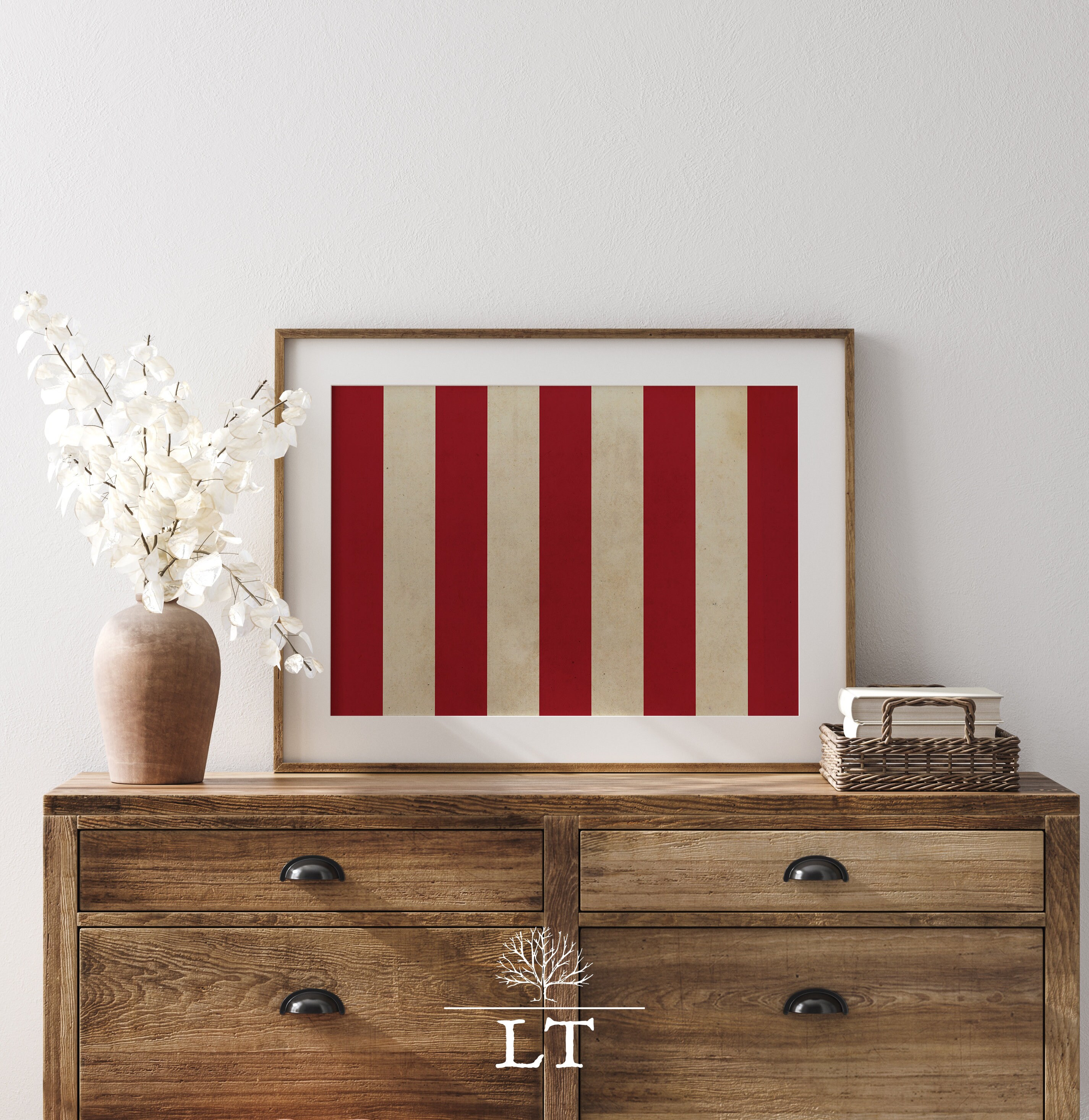 Sons of Liberty Rebellious Stripes Flag, Printable Patriotic Wall Art ...