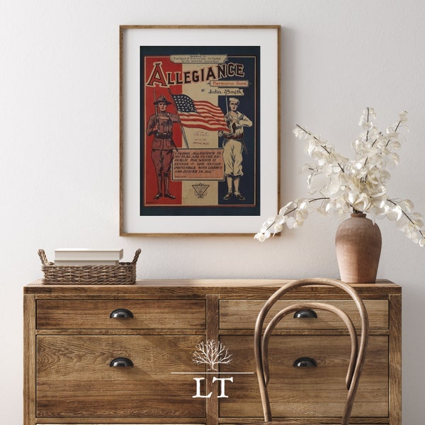 Pledge of Allegiance - Etsy